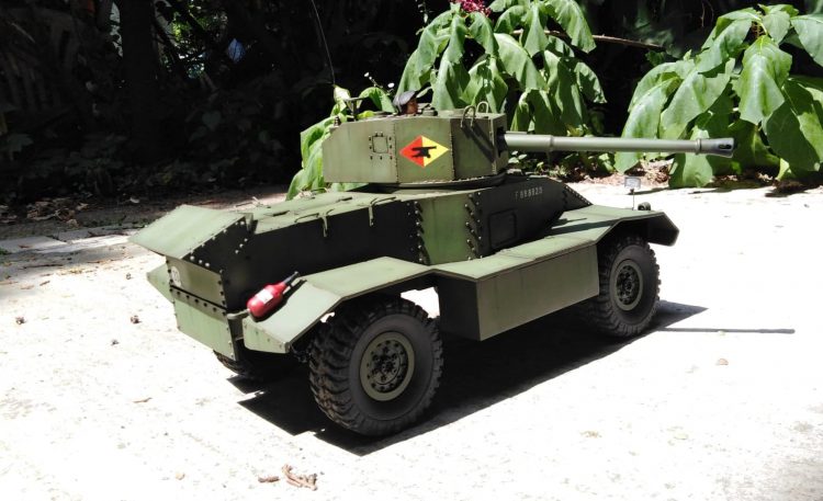 AEC MK3 British Armored Car – DAK RC Tanks