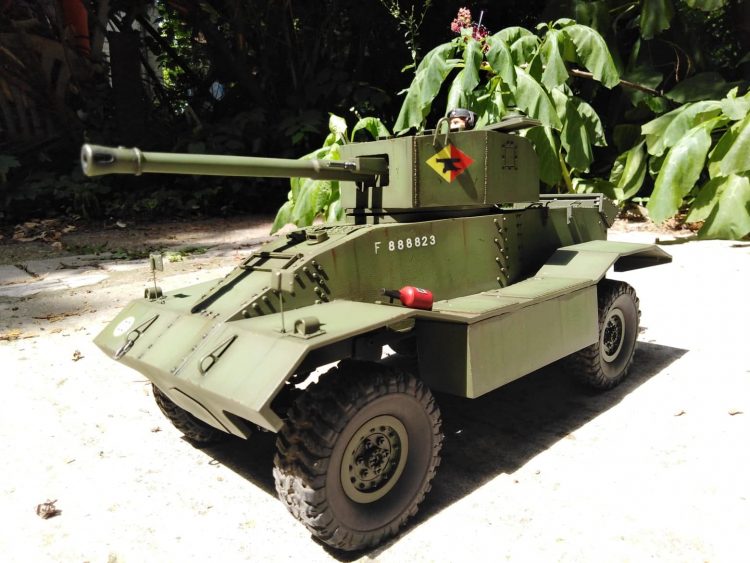 AEC MK3 British Armored Car – DAK RC Tanks