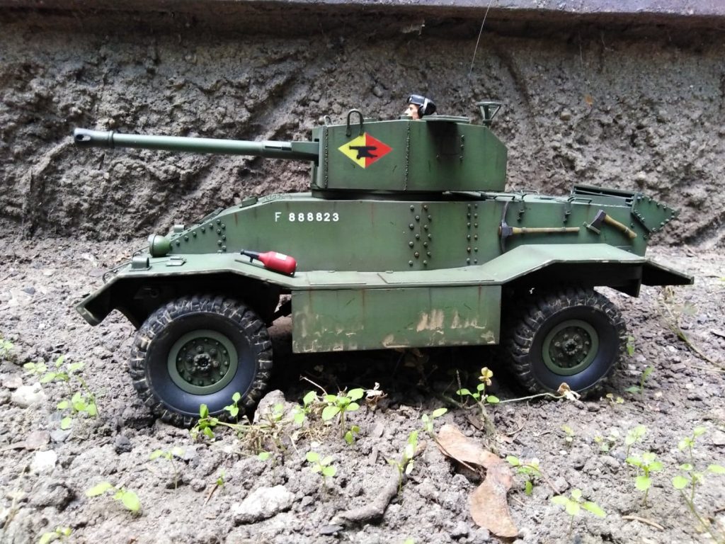 AEC MK3 British Armored Car – DAK RC Tanks