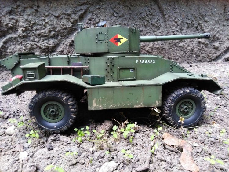 AEC MK3 British Armored Car – DAK RC Tanks