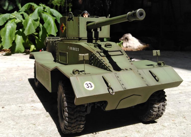 AEC MK3 British Armored Car – DAK RC Tanks